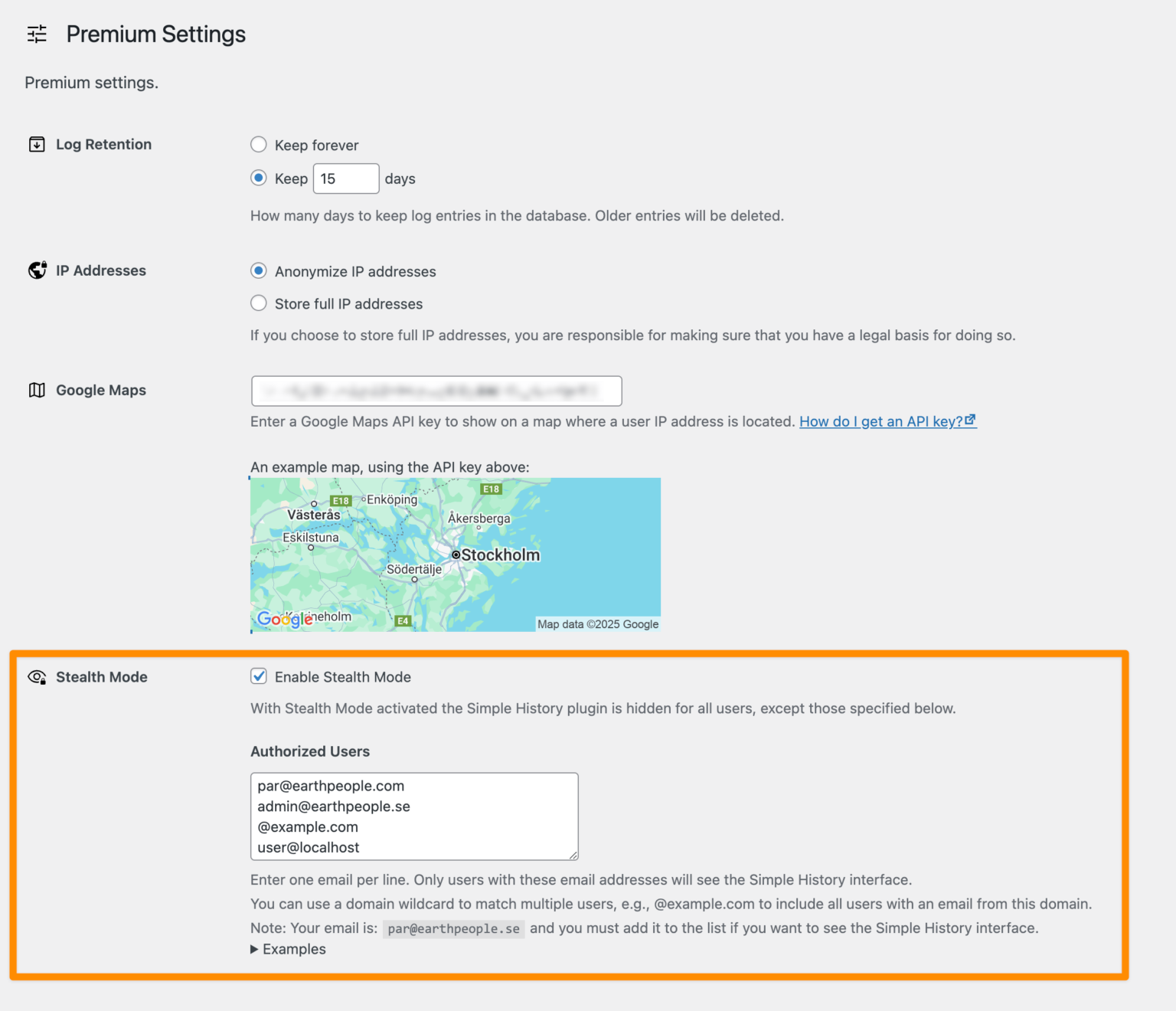Stealth Mode: Keep Simple History Hidden from Users - Simple History